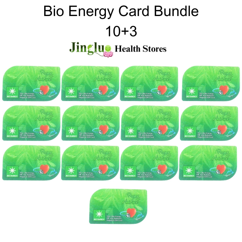 Energy Card Bundle (10+3) – Jingluo Health Stores